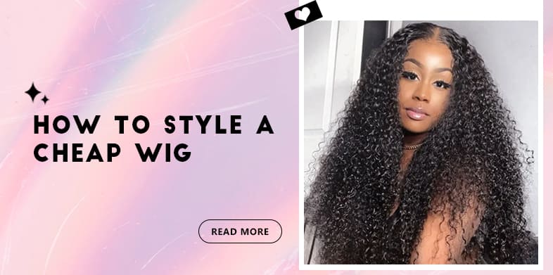 How To Style A Cheap Wig – CurlyMe Hair