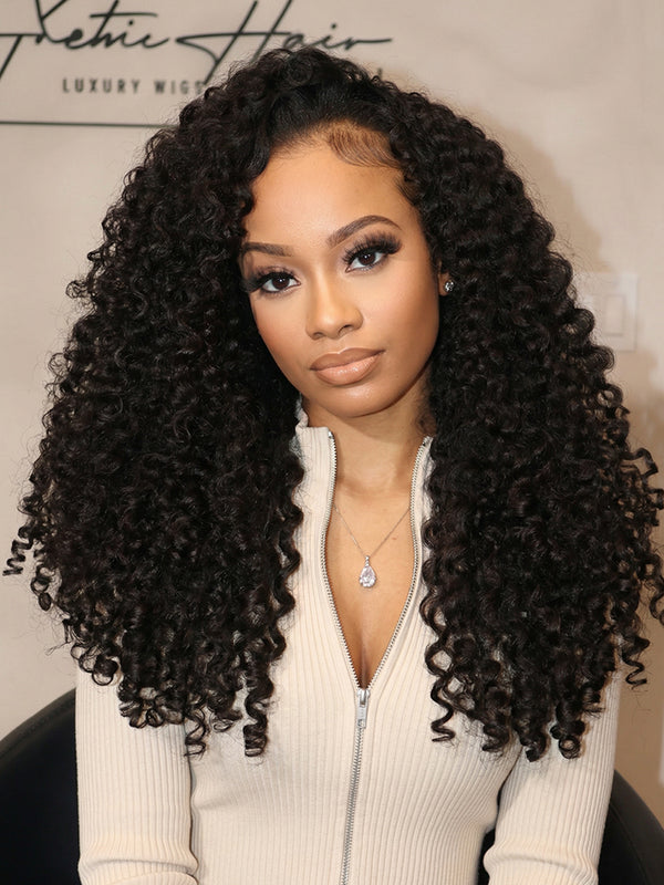 3 In 1 Half Wig – CurlyMe Hair