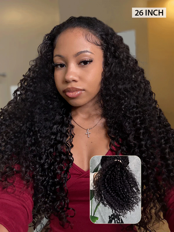3 In 1 Half Wig – CurlyMe Hair