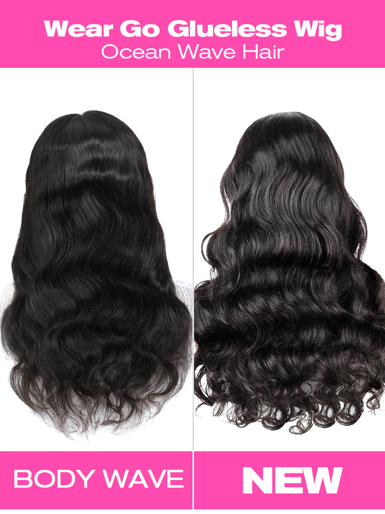 Ocean Wave HD Lace Wear Go Glueless Wig Human Hair - CurlyMe Hair