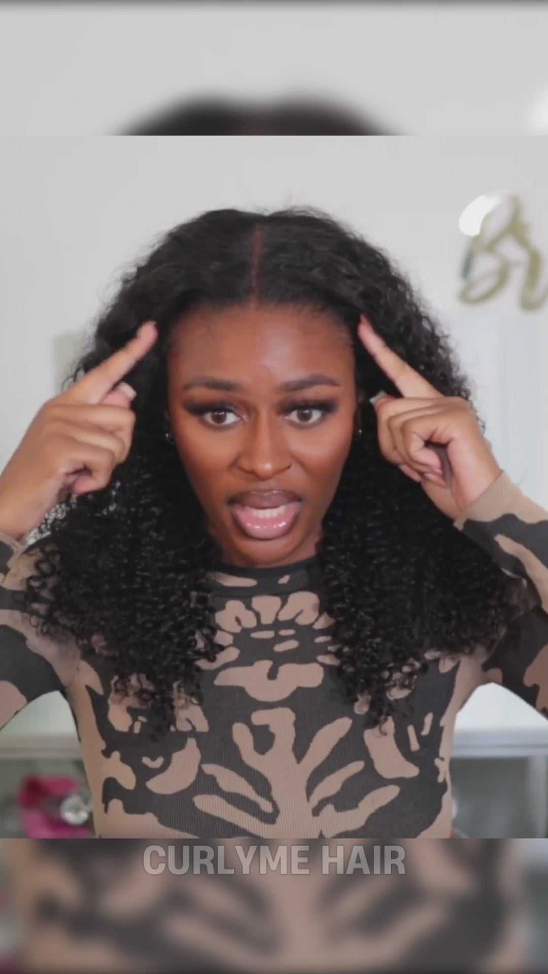 Mini Knots Kinky Curly Hair M-cap Wear Go Glueless 9x6 HD Lacec Wig ...